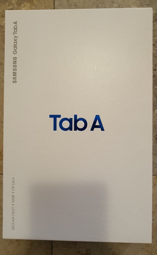 Samsung, Tab A, SM-T595, LTE, black