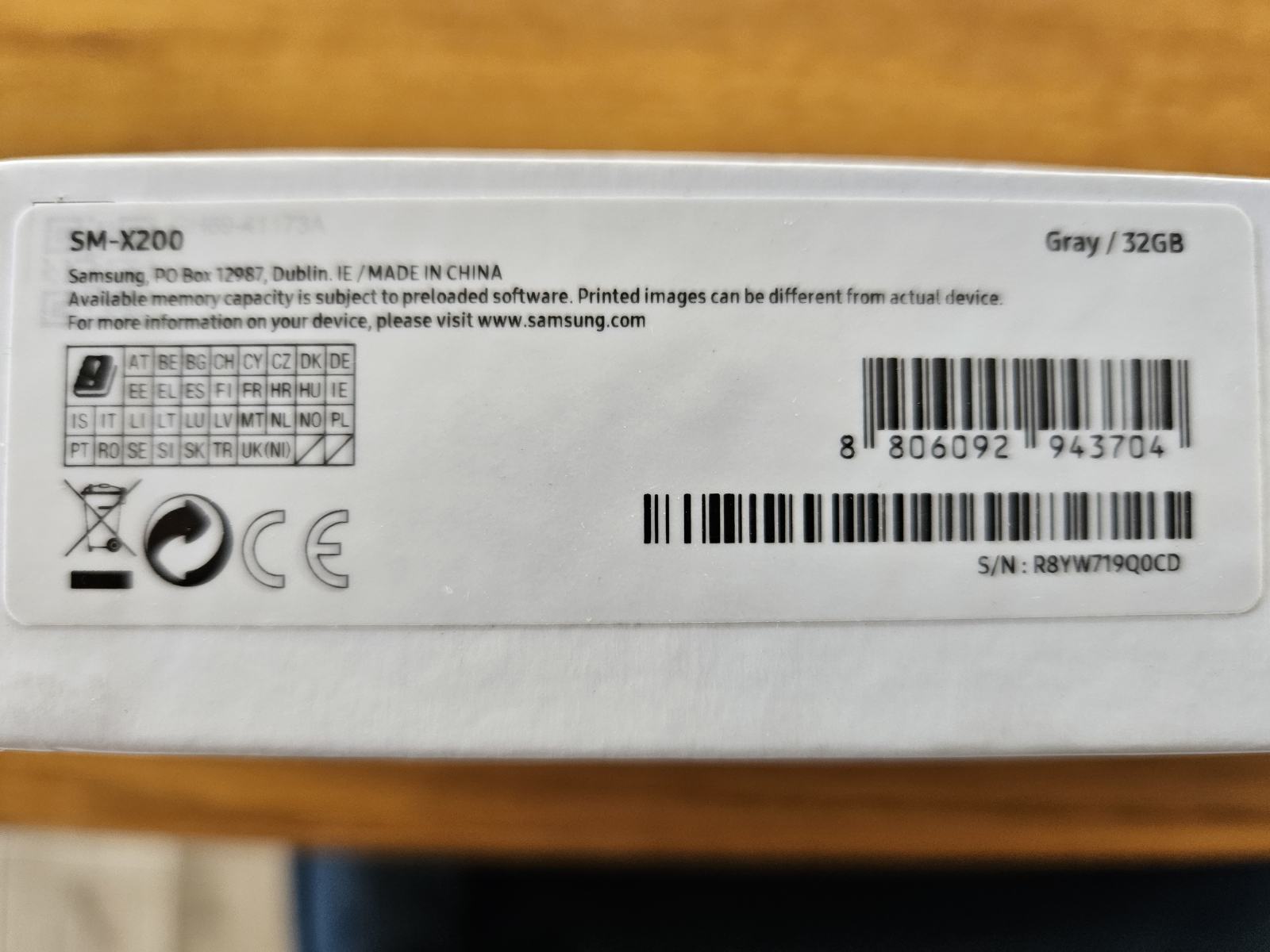 Samsung Galaxy Tab A8 32GB