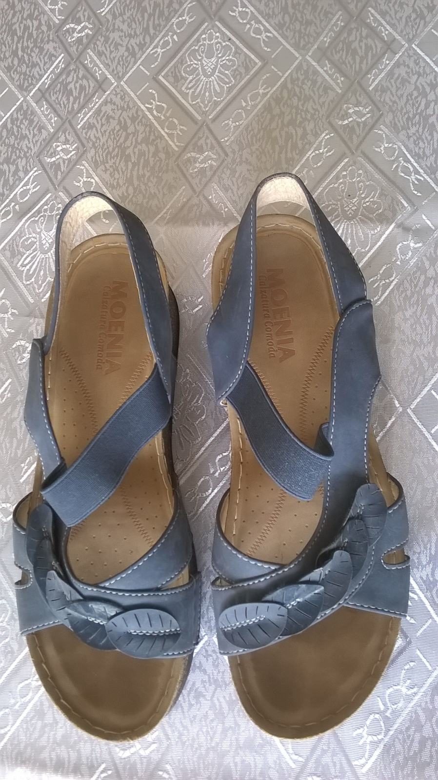 PLAVE SANDALE -VEL.39