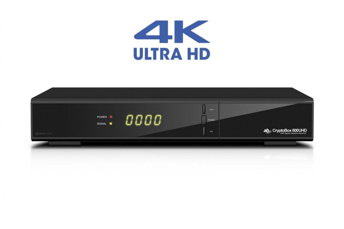 AB CryptoBox 800 UHD 4K satelitski prijemnik