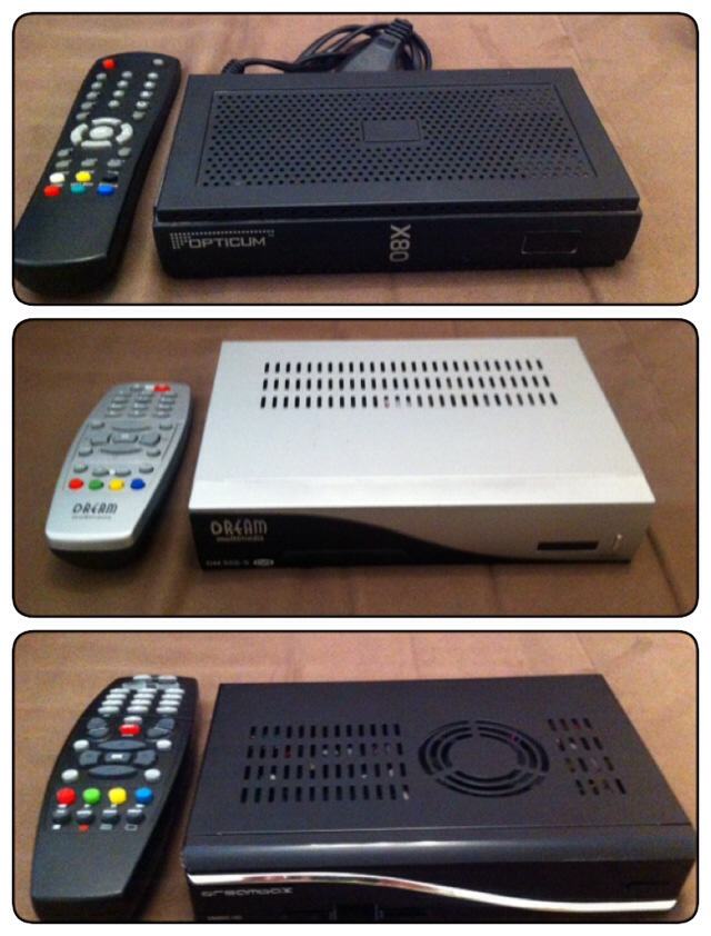DREAMBOX DM 500 HD(NOVO!), DM 500-s, OPTICUM X80
