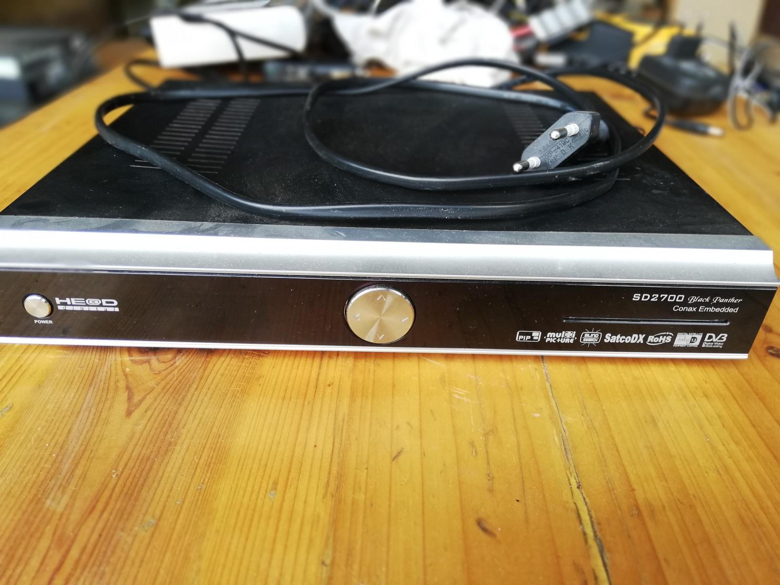 HEAD SD 2700 BlackPanther Digitaler Satelliten-Receiver, Conax Embedde