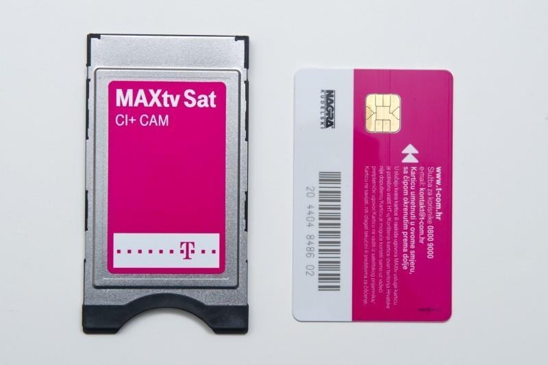 MAXtv Sat CI+ CAM satelitska kartica plus 3 mjeseca MAXtv-a GRATIS