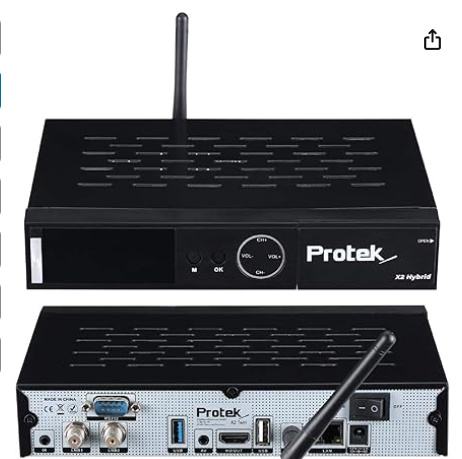 Protek X2 4K UHD Twin SAT Receiver