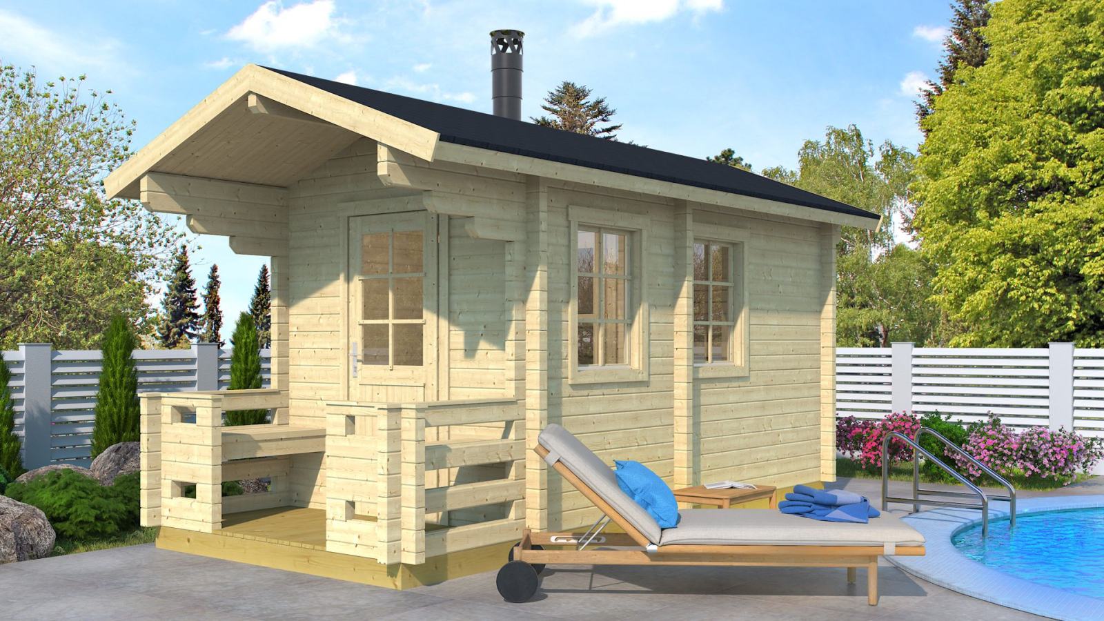 Pihasauna PIHA-TUURI 10 - 70 mm