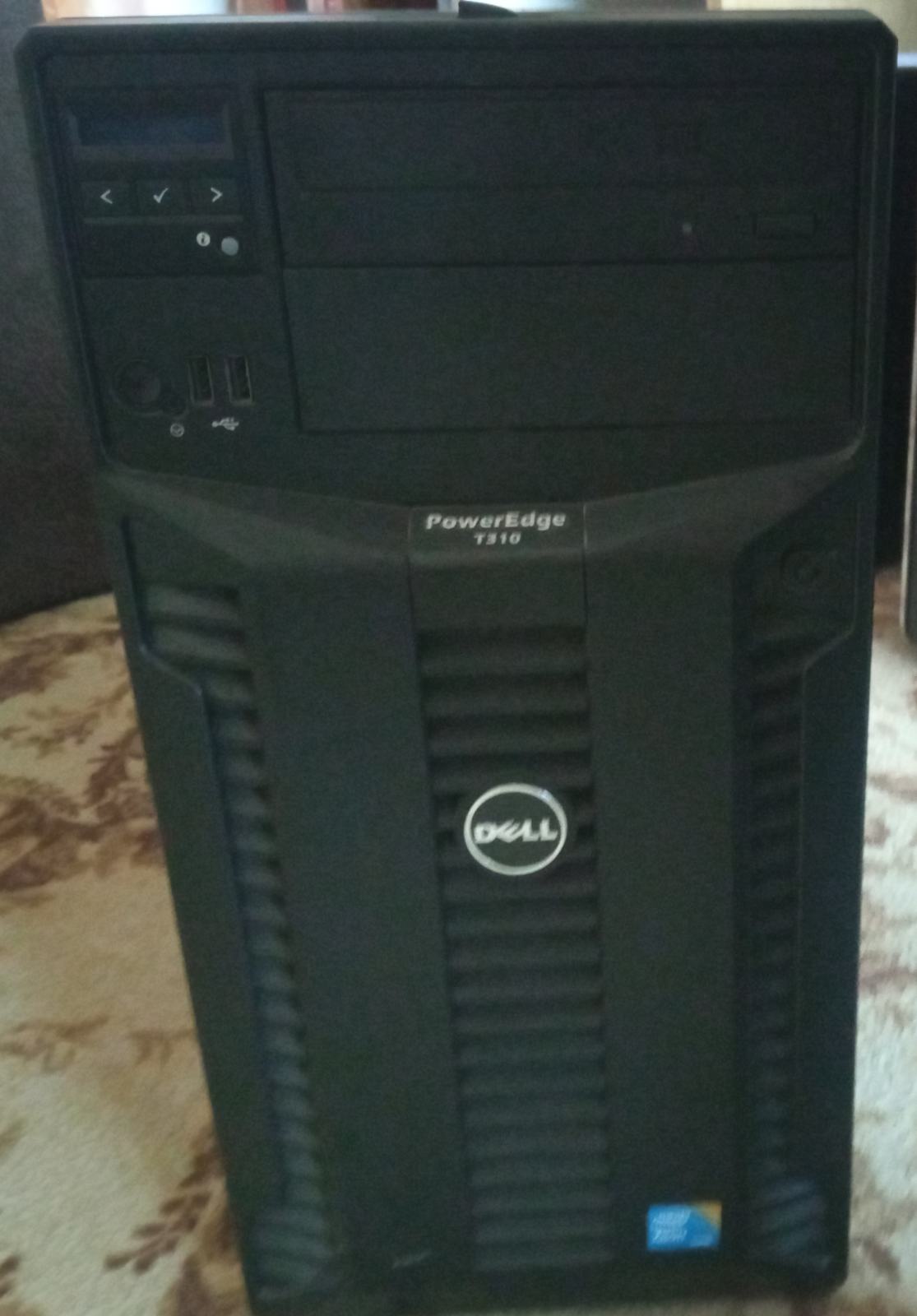 Dell PowerEdge T310 Tower server, Intel xeon X3430, 8GB DDR3 ECC