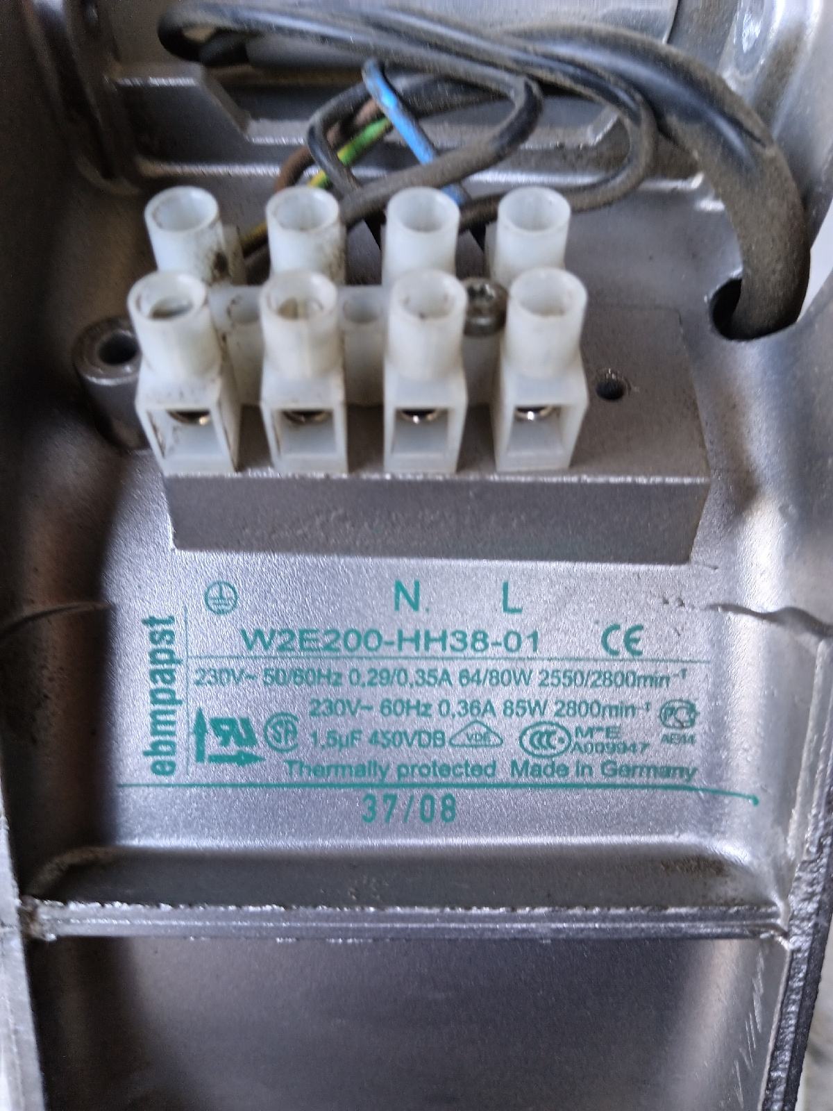 Ebmpapst w2e200-hk38-01