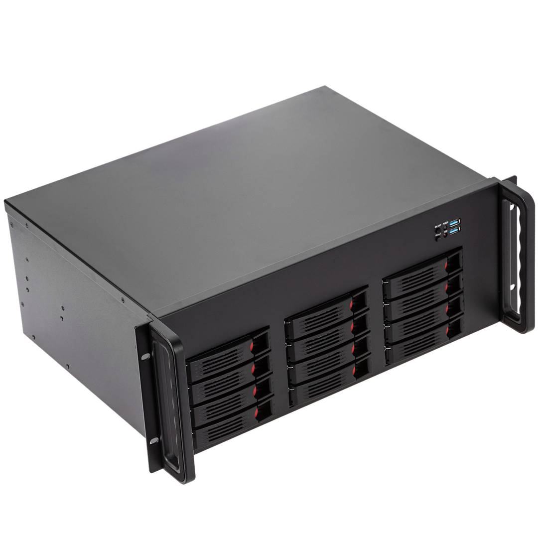 Rackmatic rack kućište za NAS server 19 IPC ATX 4U, dubina 320mm