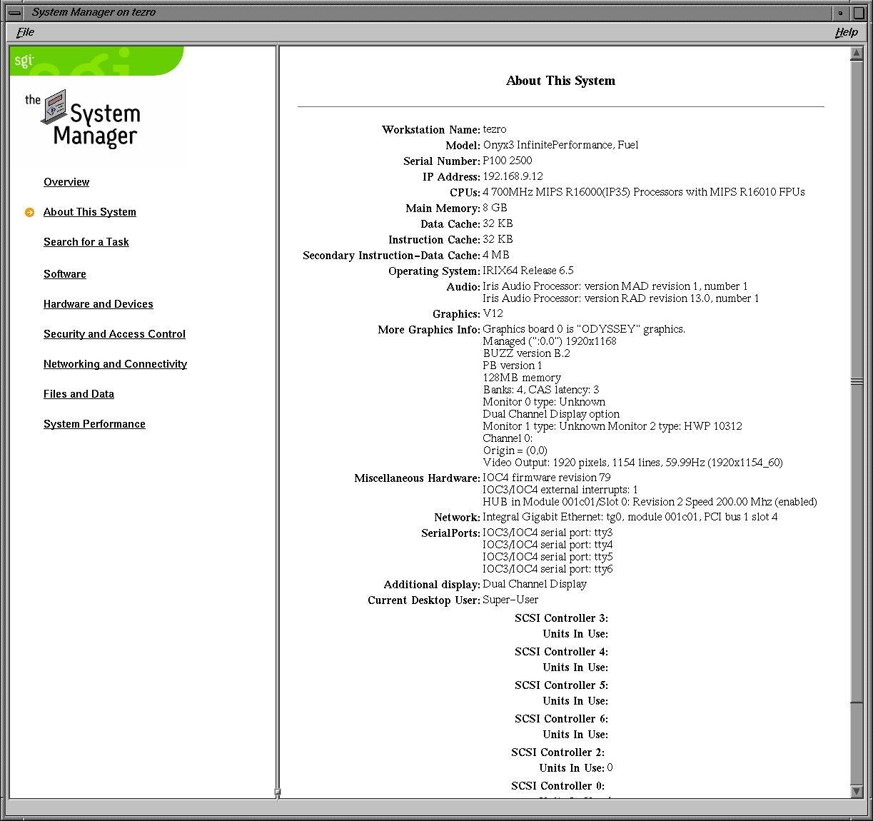 Silicon Graphics Tezro