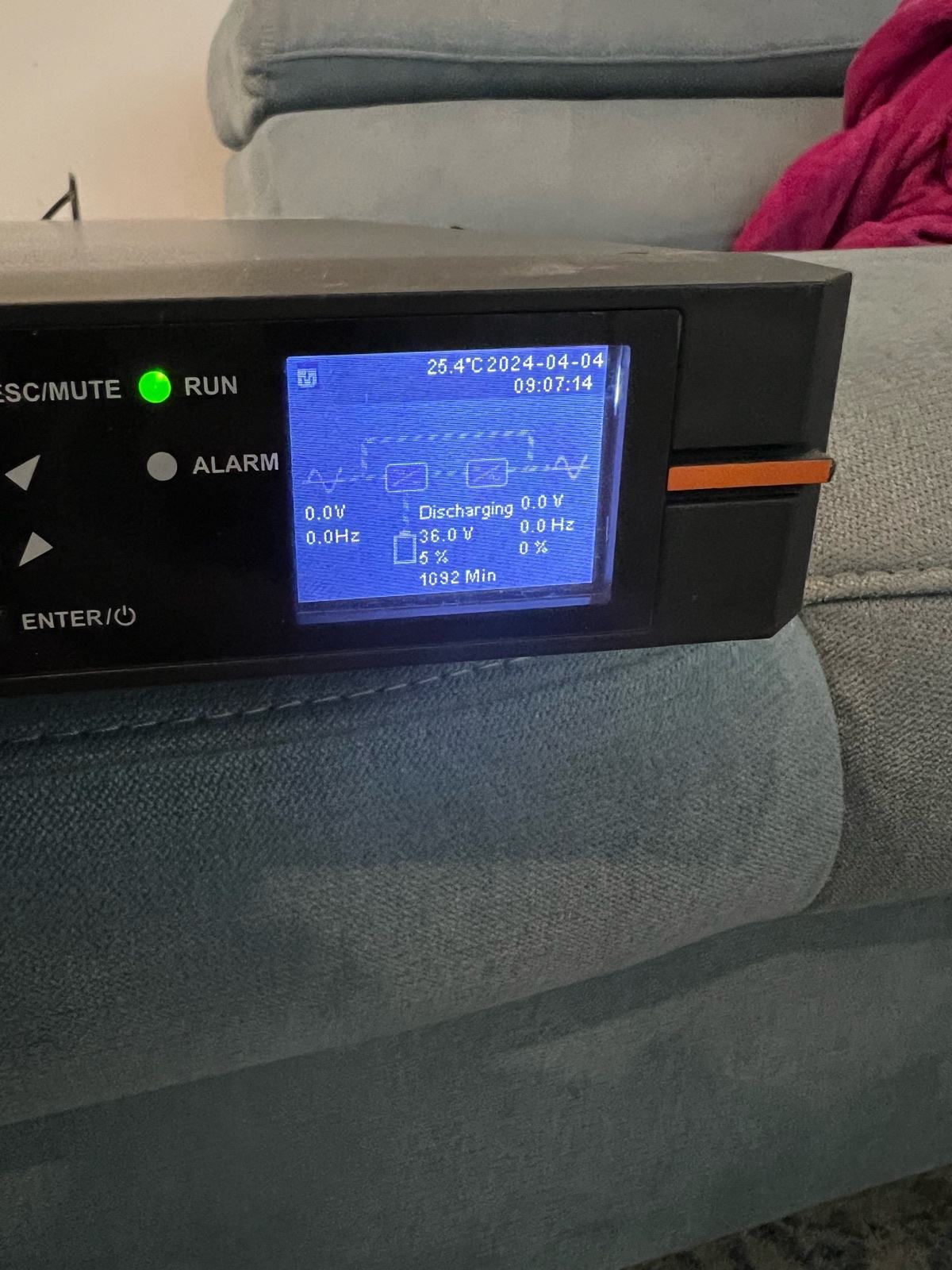 Vertiv EDGE-1500IRM1U Edge UPS, 1500VA