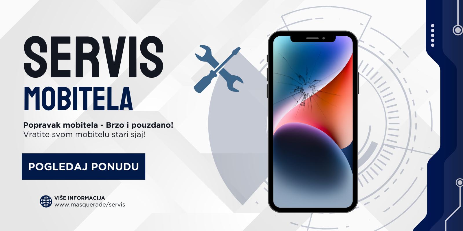 SERVIS mobitela APPLE, SAMSUNG, XIAOMI... Račun R1 Jamstvo 36 RATA