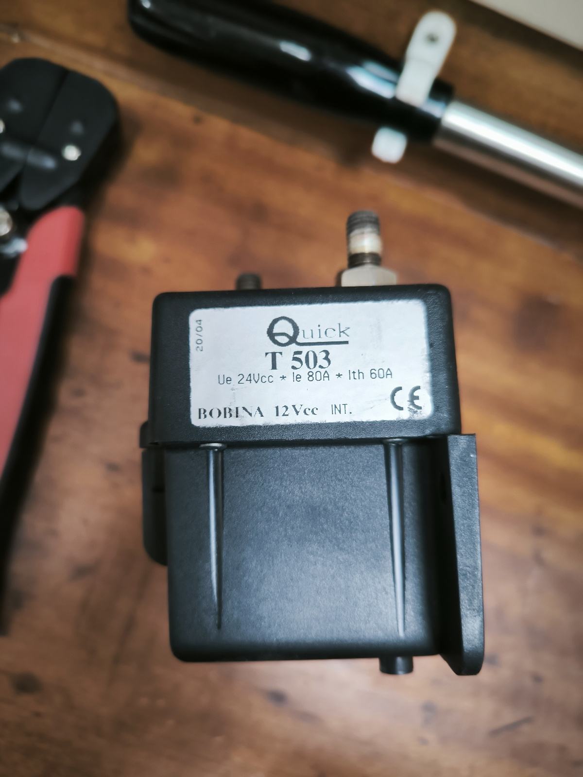 Solenoid Quick T503 za sidreno vitlo