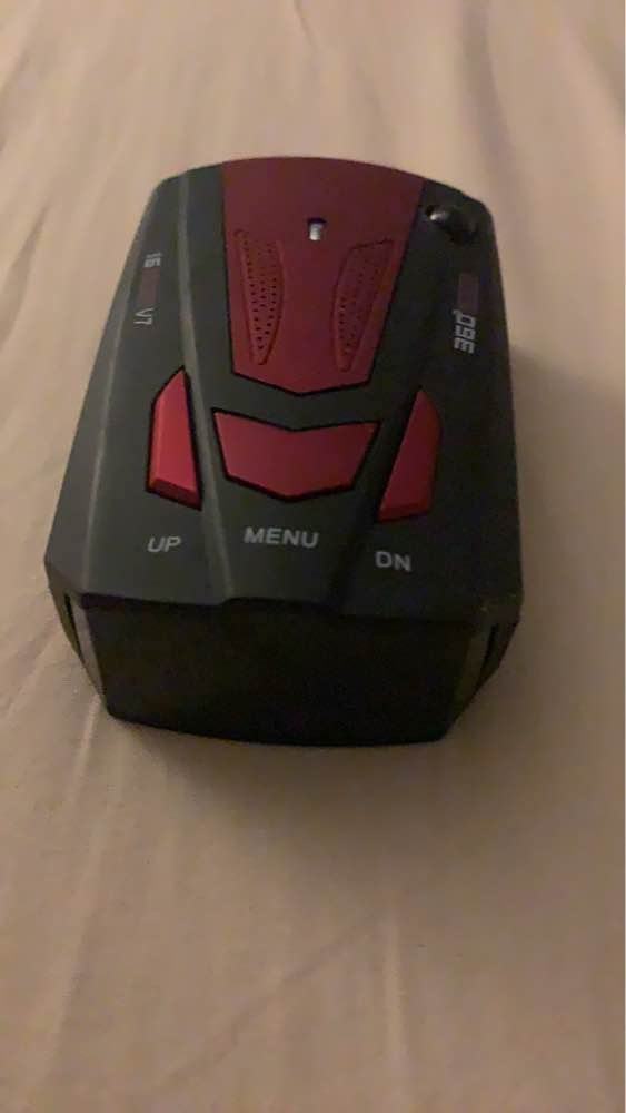 Radar Detector V7 - ( 360 Degree Detection and Bright LED Display )