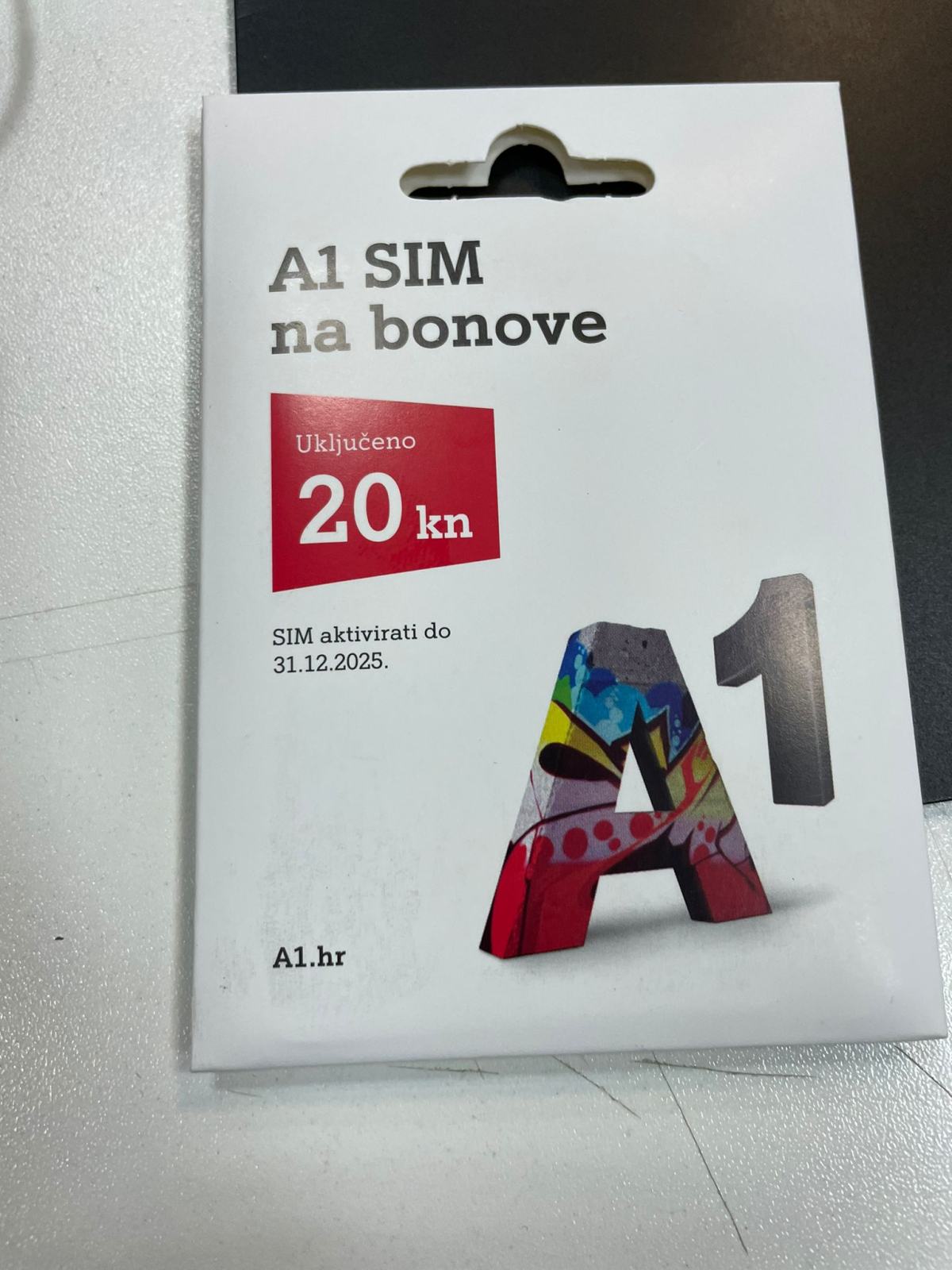 A1 SIM na bonove 091/9858-599 NOVO R1 RAČUN