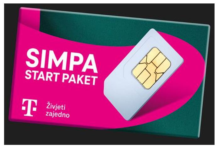 SIMPA START PAKET - SIM Kartica T-mobile - 099-8404-713