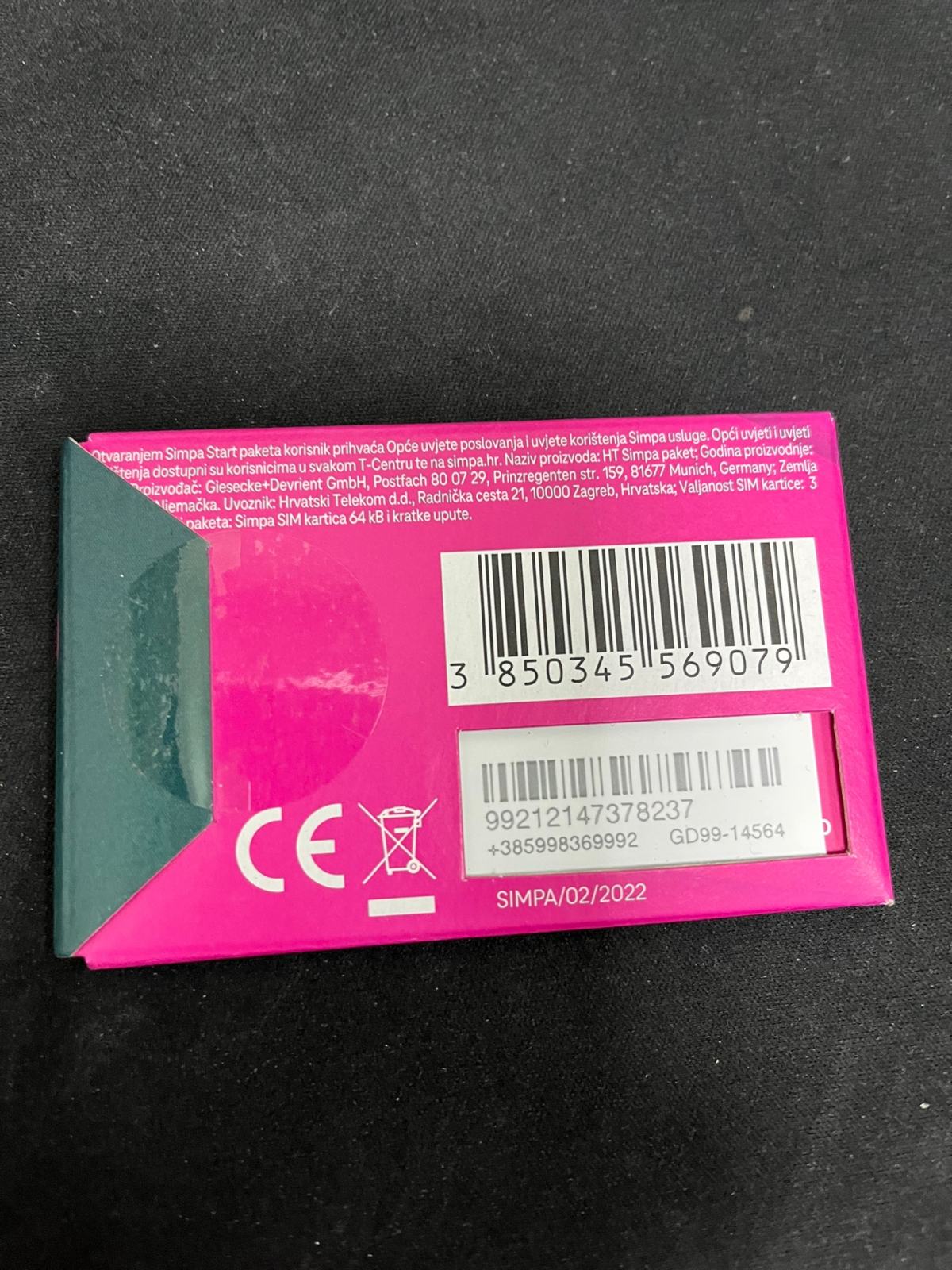 T-Com BROJ 099-836-9992 LAKO PAMTLJIV BROJ NOVO RAČUN