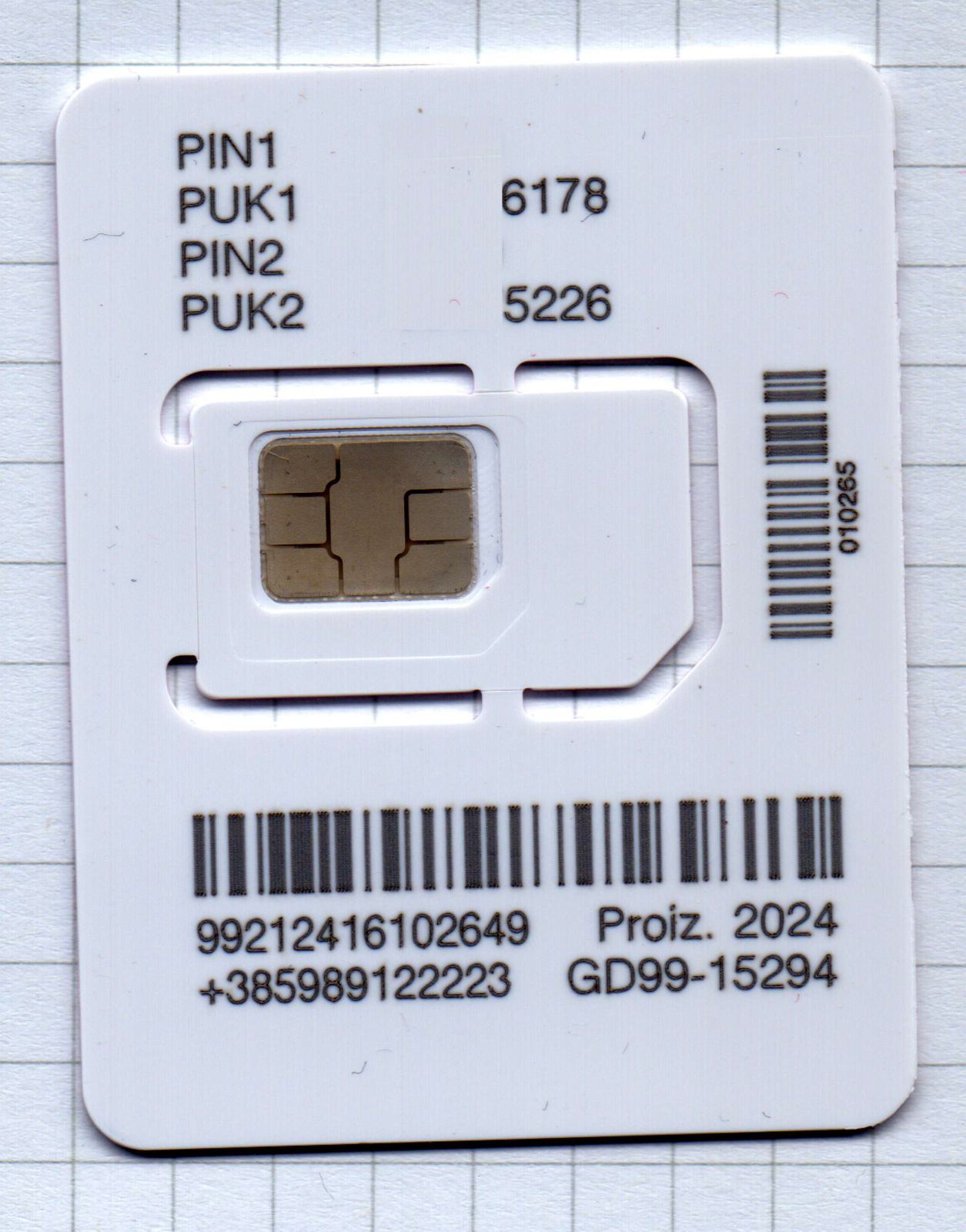 T mobile sim kartica