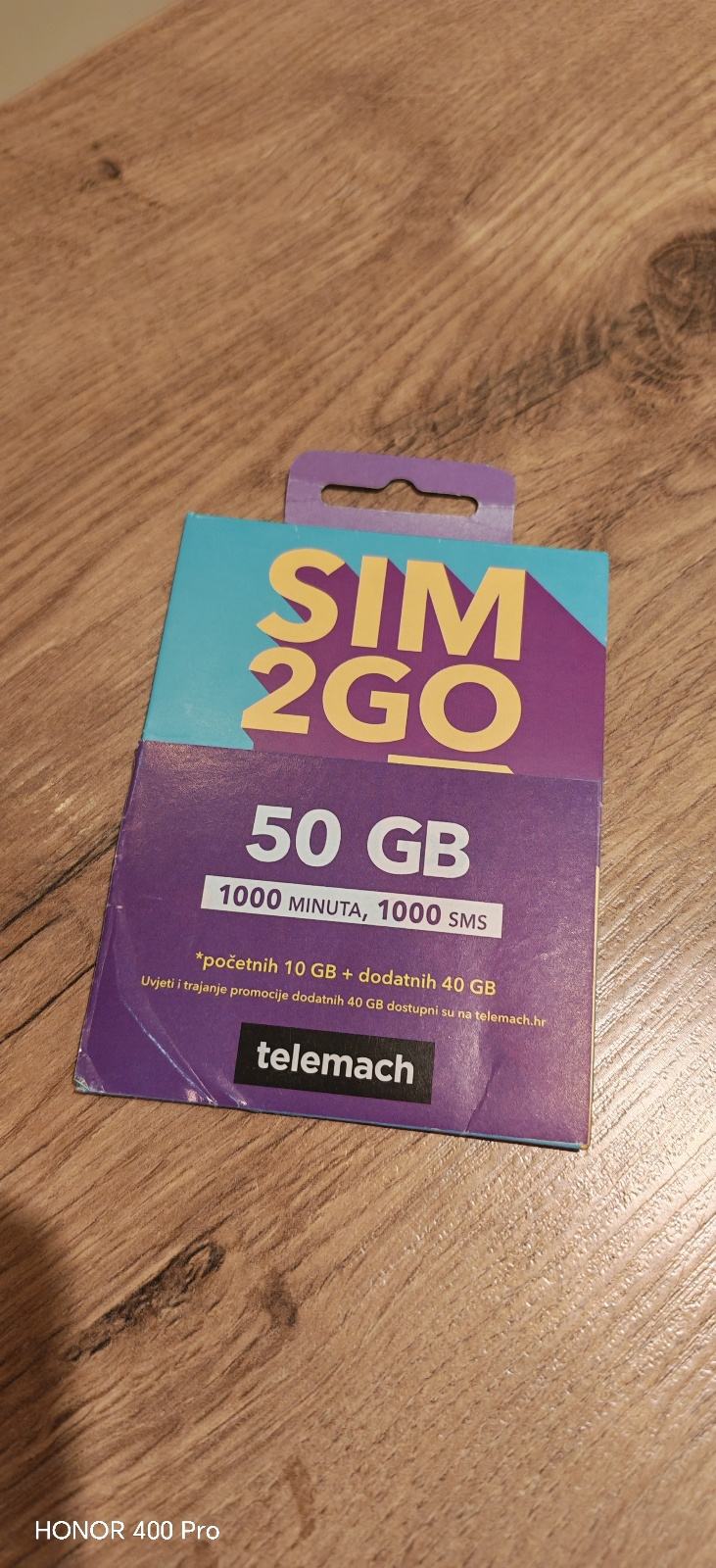 Telemach sim kartica sa odličnim brojem