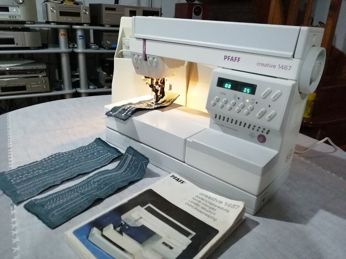 ŠIVAĆU MAŠINU PFAFF(CREATIVE 1467) DIGITAL,PUNO R. RADOVA I VEZOVA