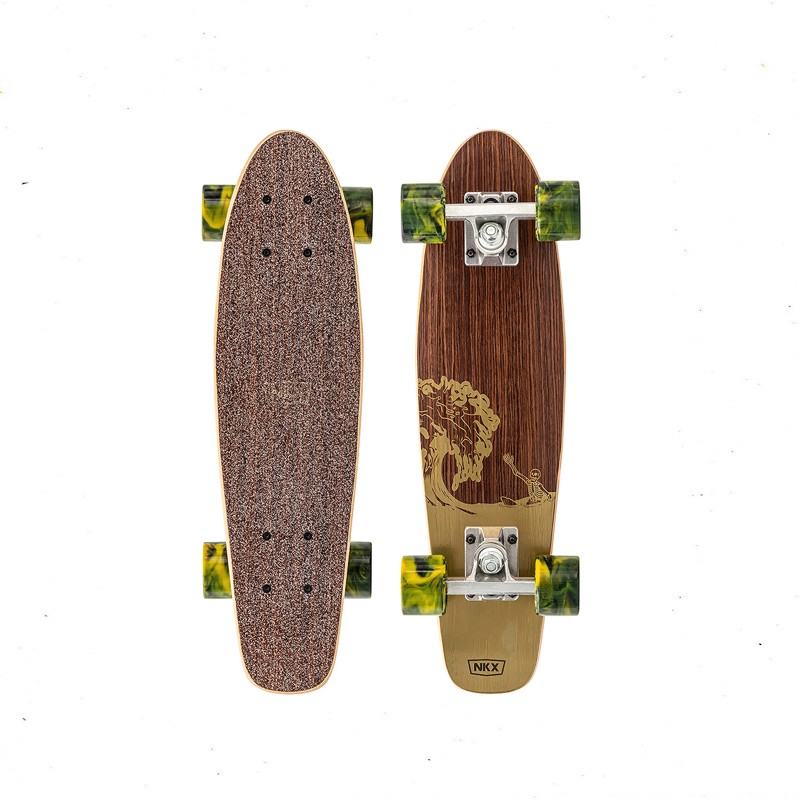 LONGBOARD NKX Bones Oak Gold 22″