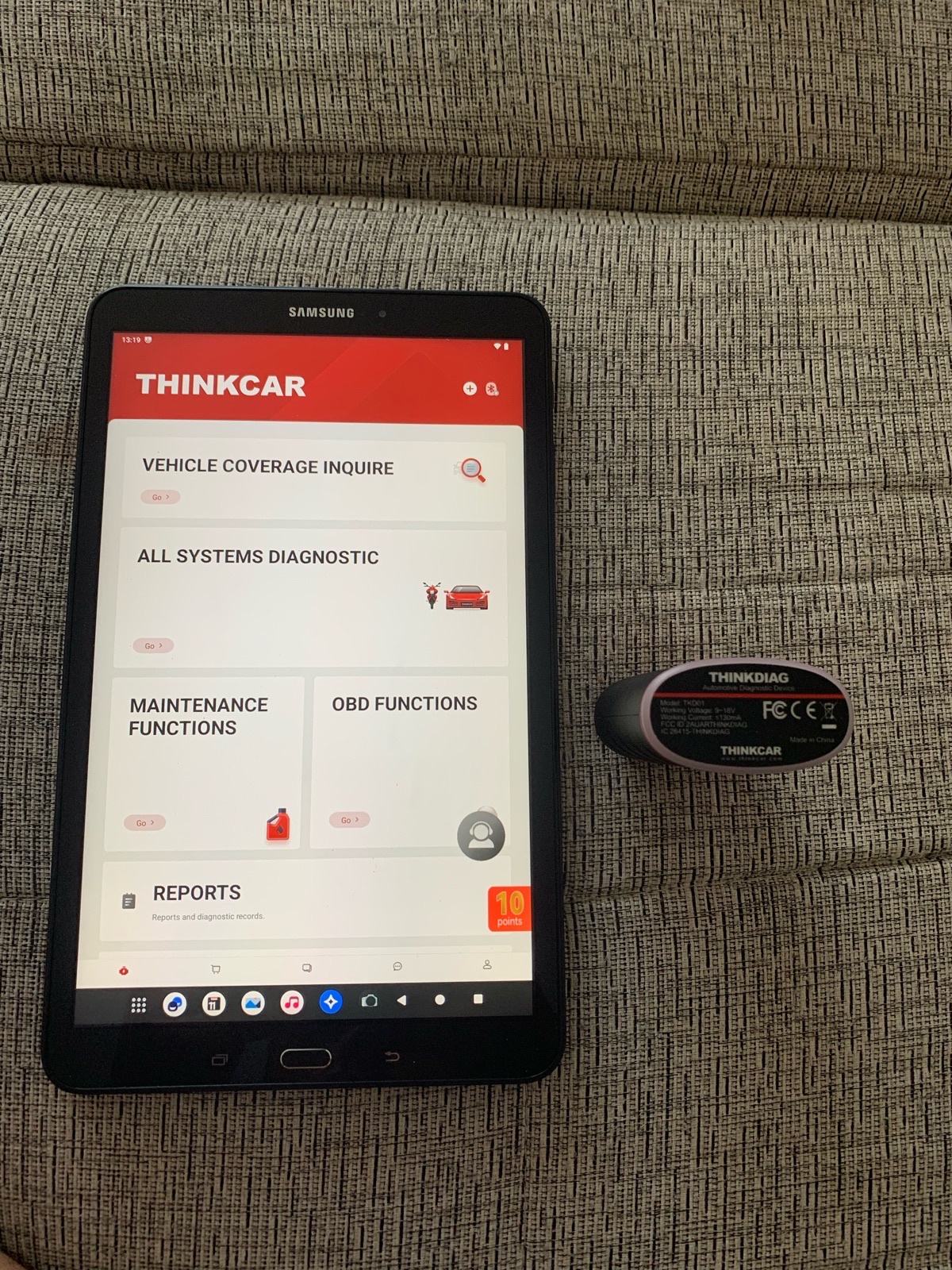 Autodijagnostika Thinkcar Diag+ pro