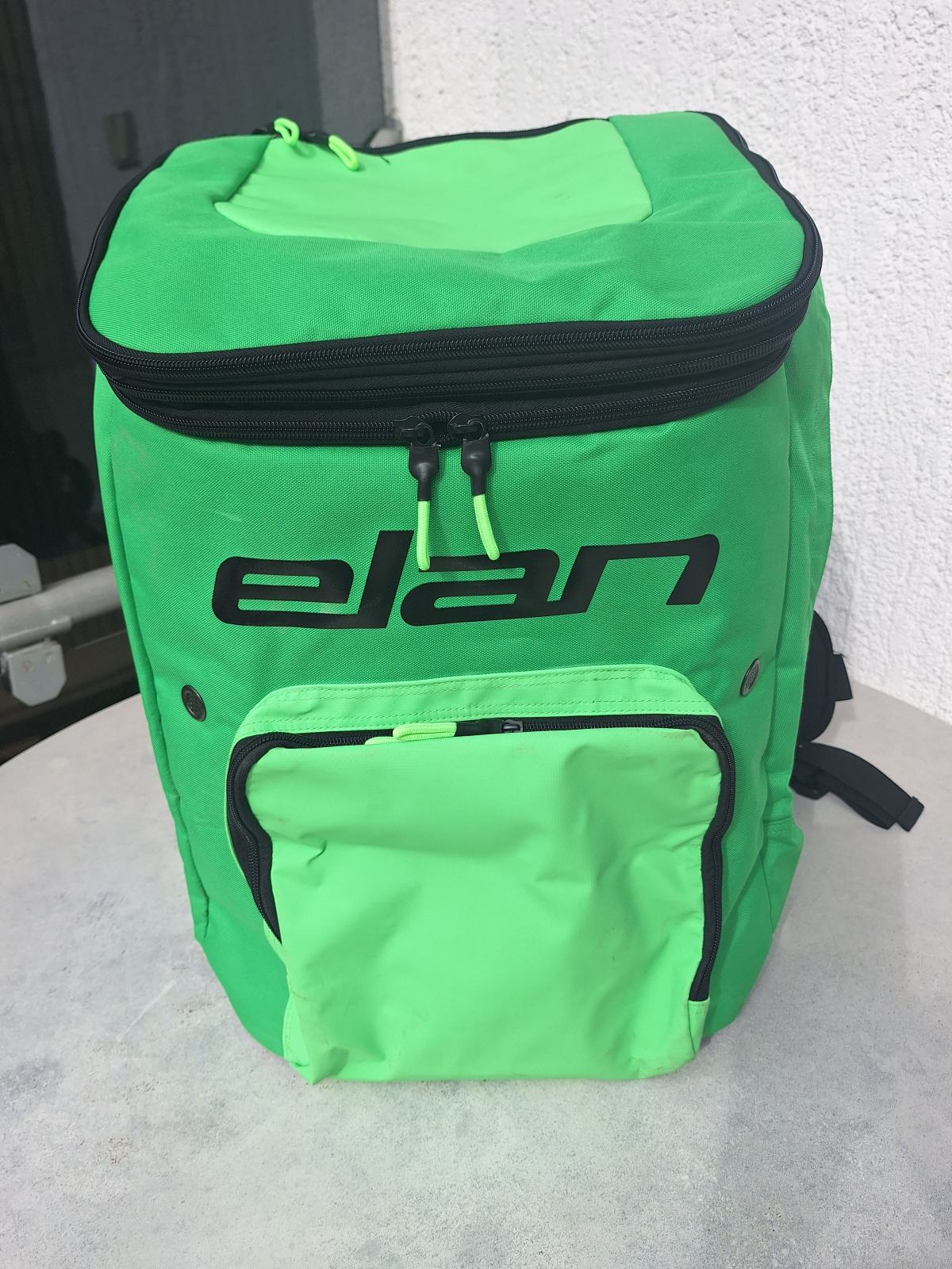 Elan-skijaški ruksak-Elan racing ski boots backpack, green