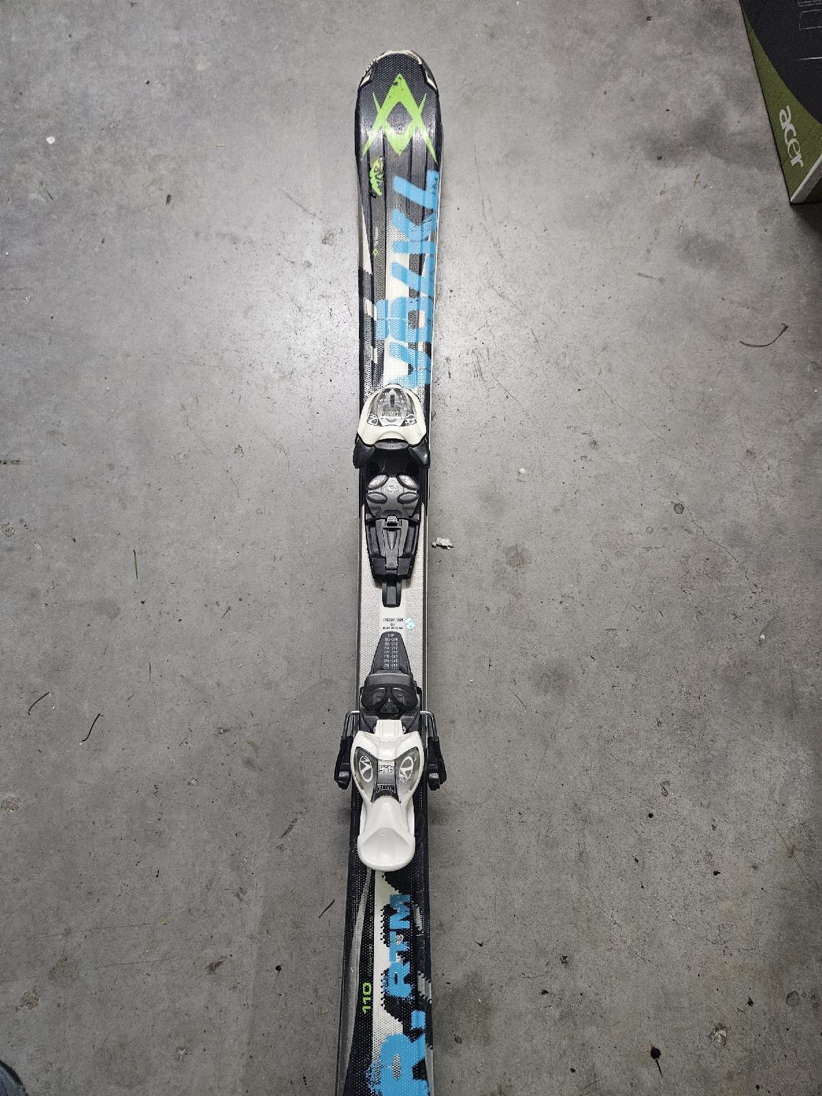 Dj. ski set Volkl Jr. RTM 110cm