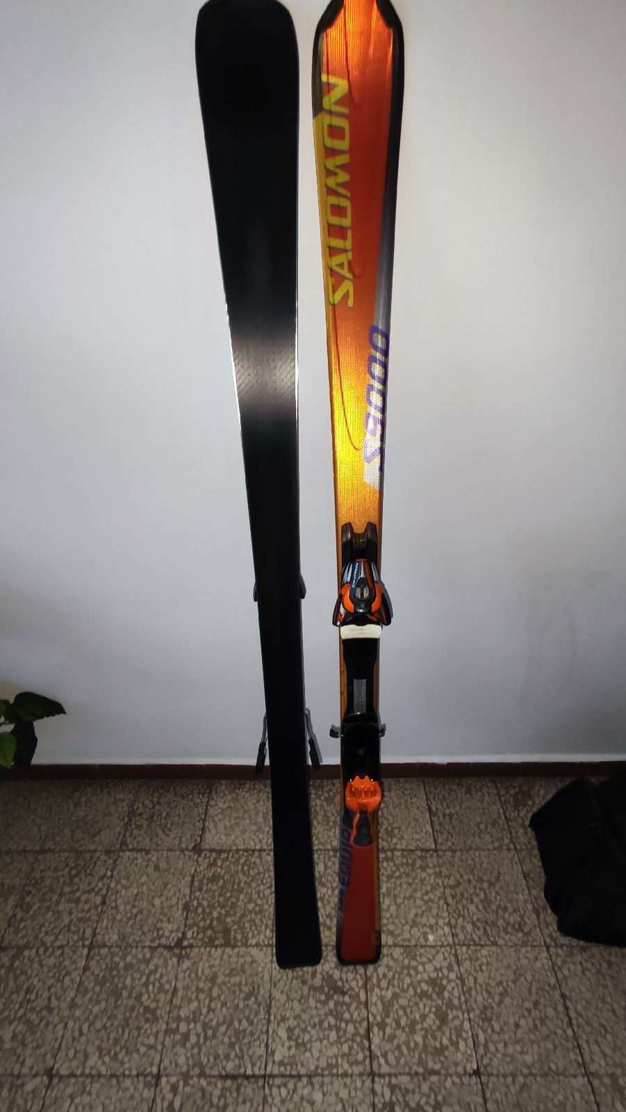 Salomon skije S 9000 2s i ženske pancerice HEAD next age flex 60