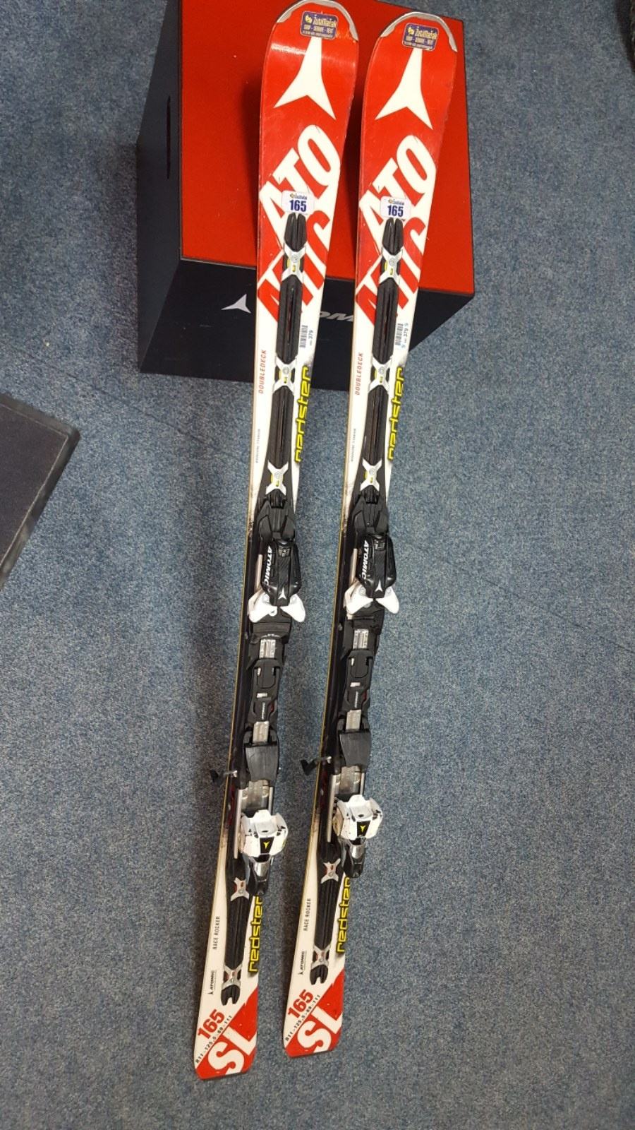 Skije ATOMIC REDSTER D2 SL, 165cm + Vez X12TL