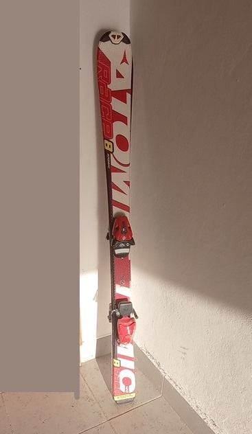 Skije Atomic Race 8 s vezovima, 120cm, za djecu od 130-150cm visine
