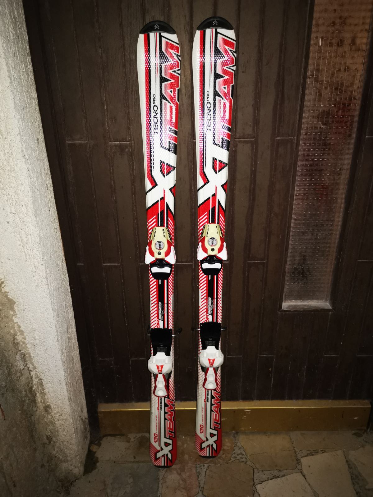 Skije Technopro XT Team JR 130 cm + štapovi Technopro JR 95 cm, Split