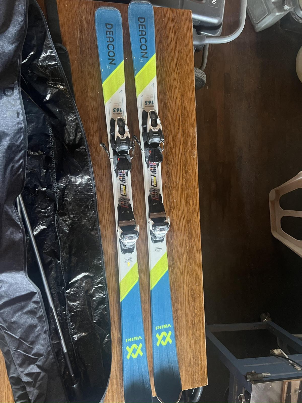 Skije Völkl Deacon 7.4 Tip Rocker 163cm R-14,5