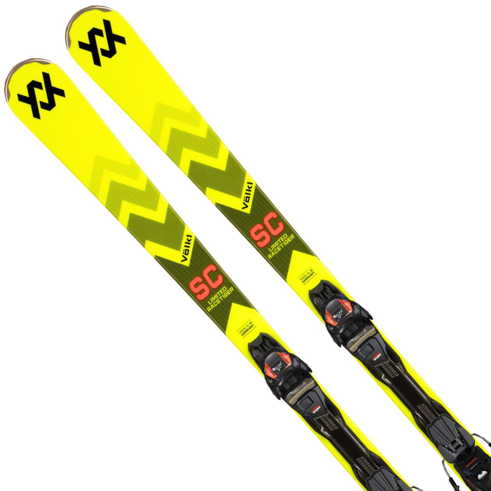 SKIJE VOLKL RACETIGER SC Ti Yell 25 s vezovima VM11