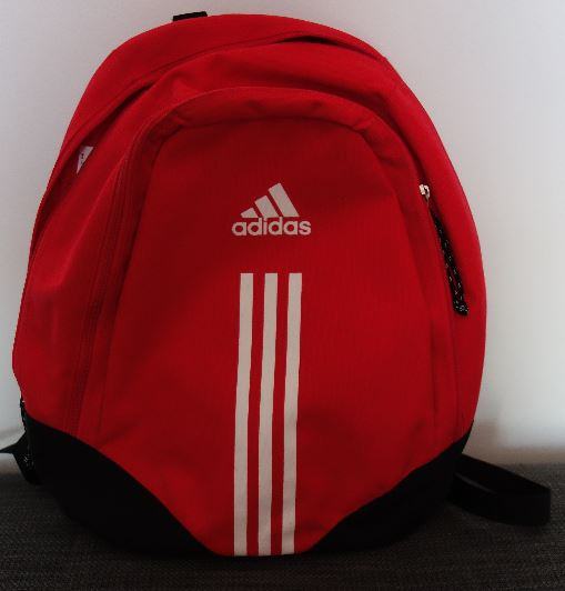 Adidas crveni ruksak za školu