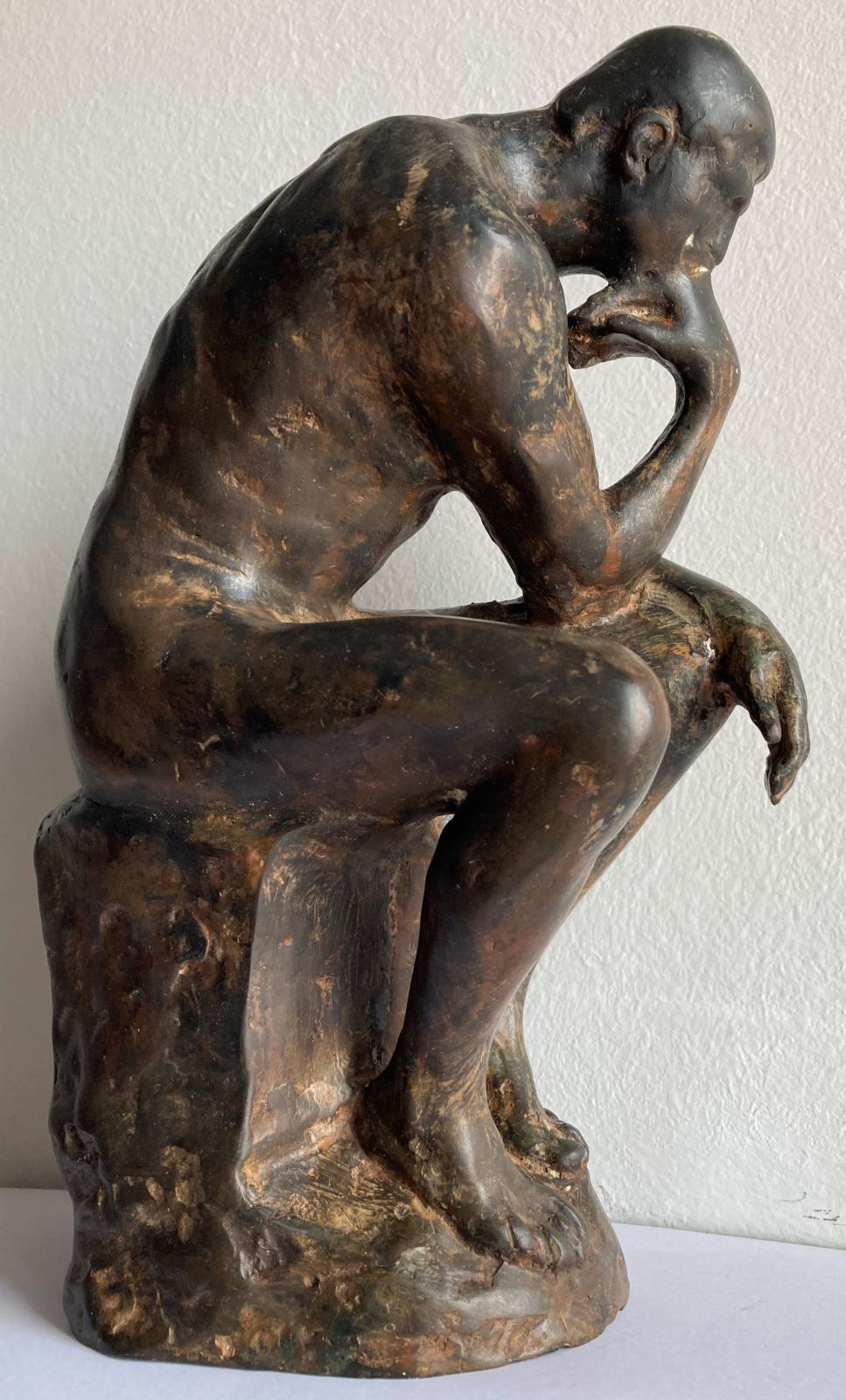 AUGUSTE RODIN - Mislilac - bronca - 26cm