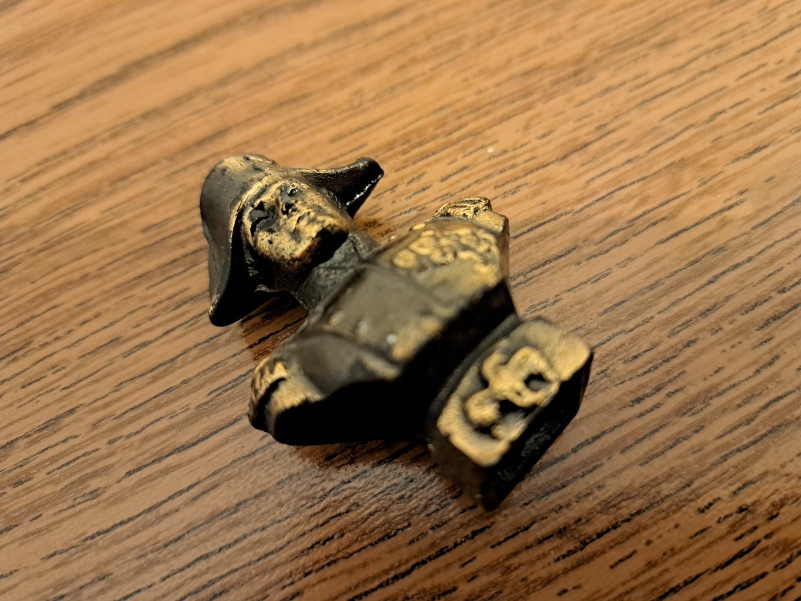 Bista Napoleon Bonaparte, 3” Vintage (Bronca & Metal)