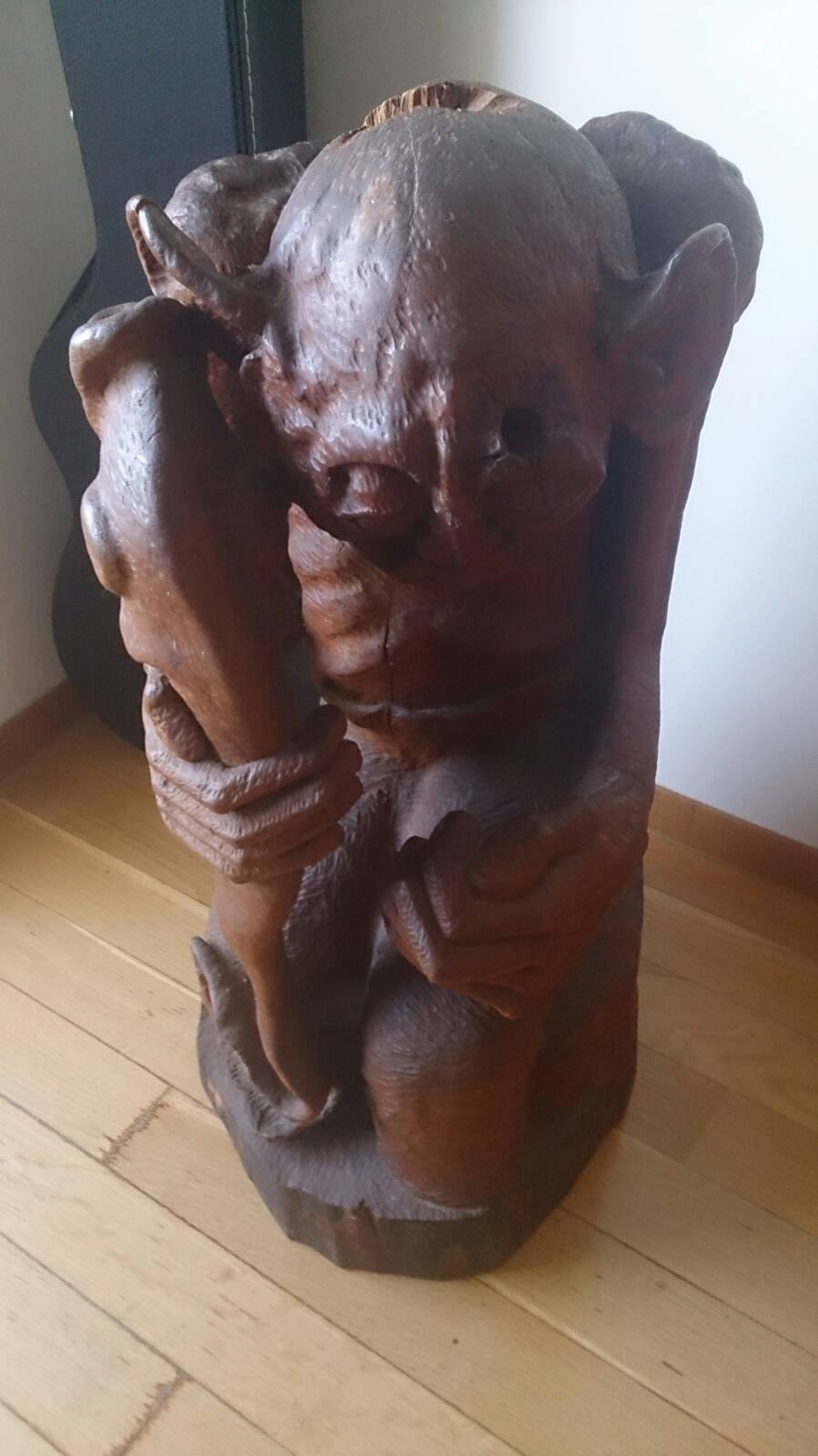 Skulptura drvena (Ribar)