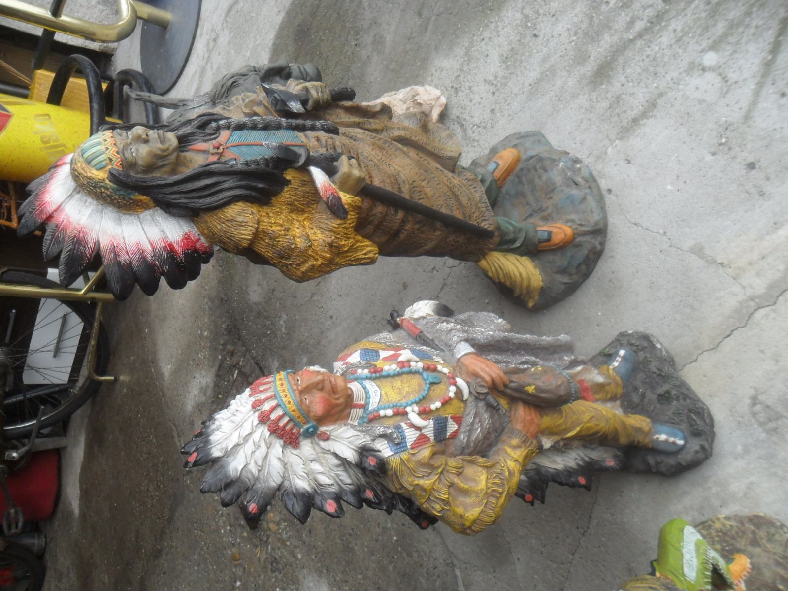 skulpture indijanskih poglavica