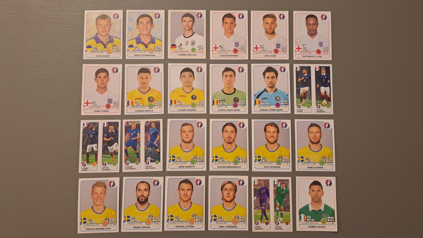 041. Sličice EURO 2016 PANINI #19