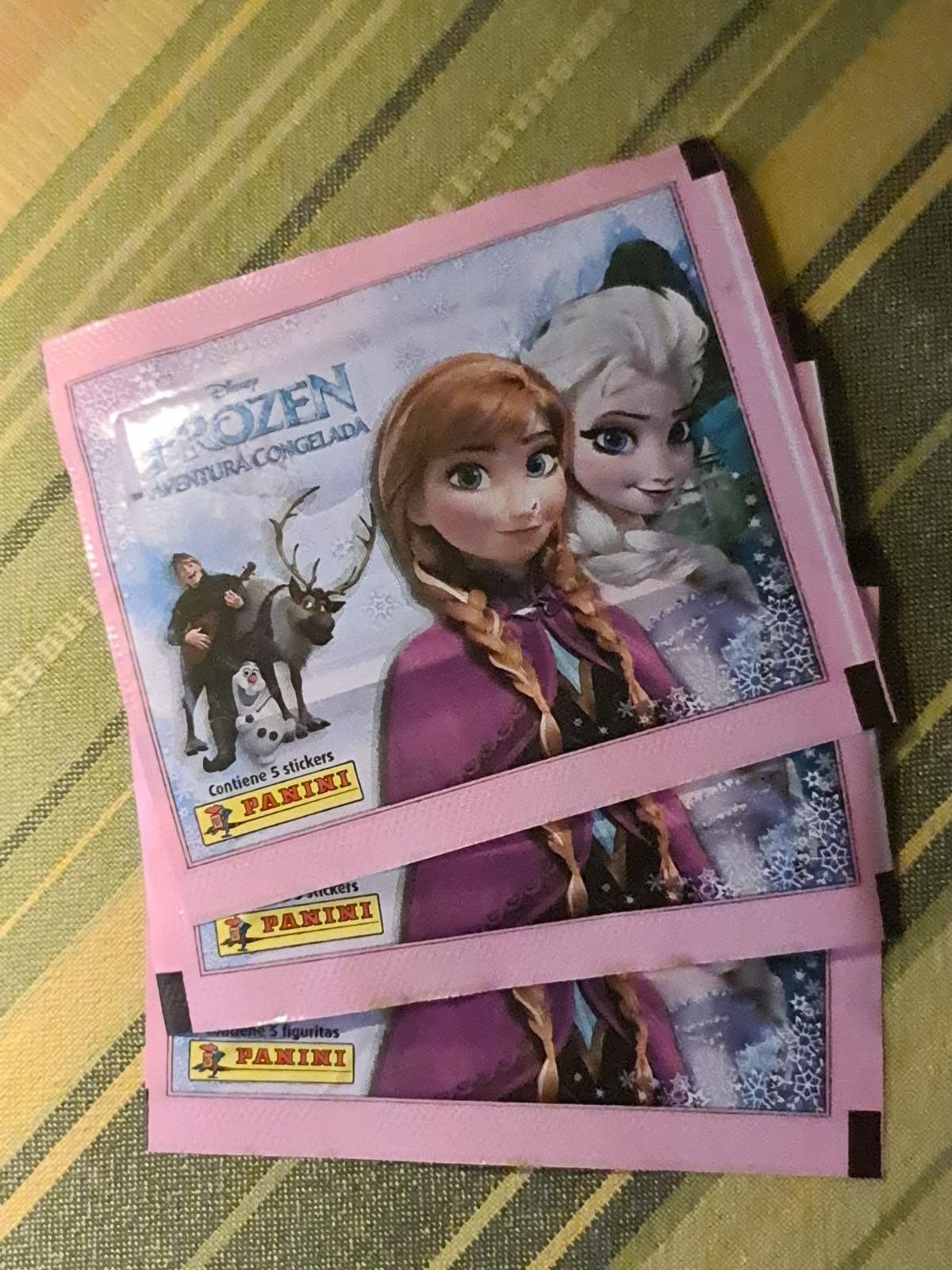 3 neotvorene vrećice Frozen / Panini / 2013