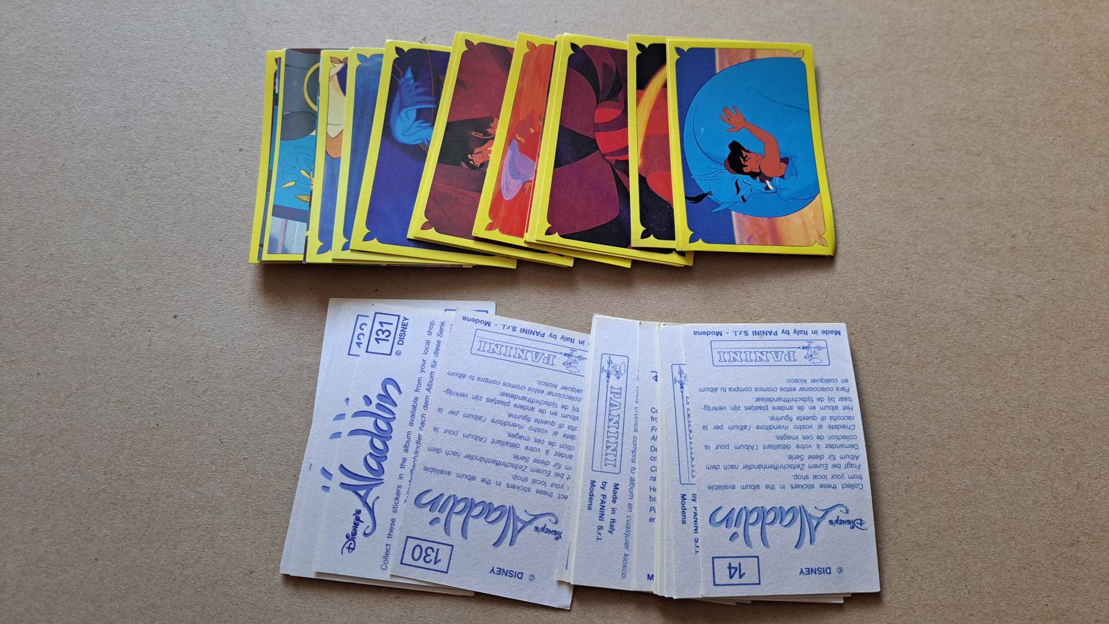 343. Sličice Disneys Aladdin PANINI #1