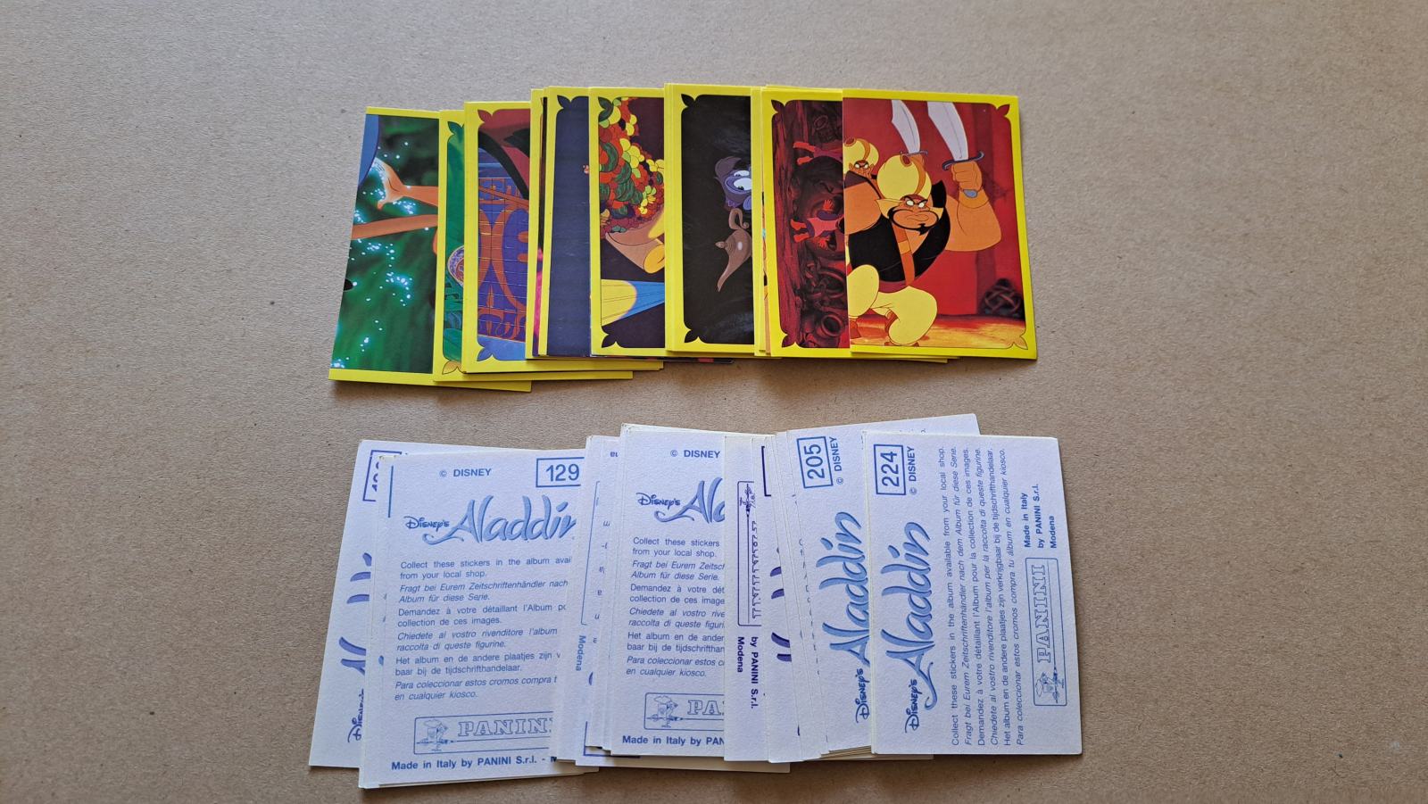 345. Sličice Disneys Aladdin PANINI #3