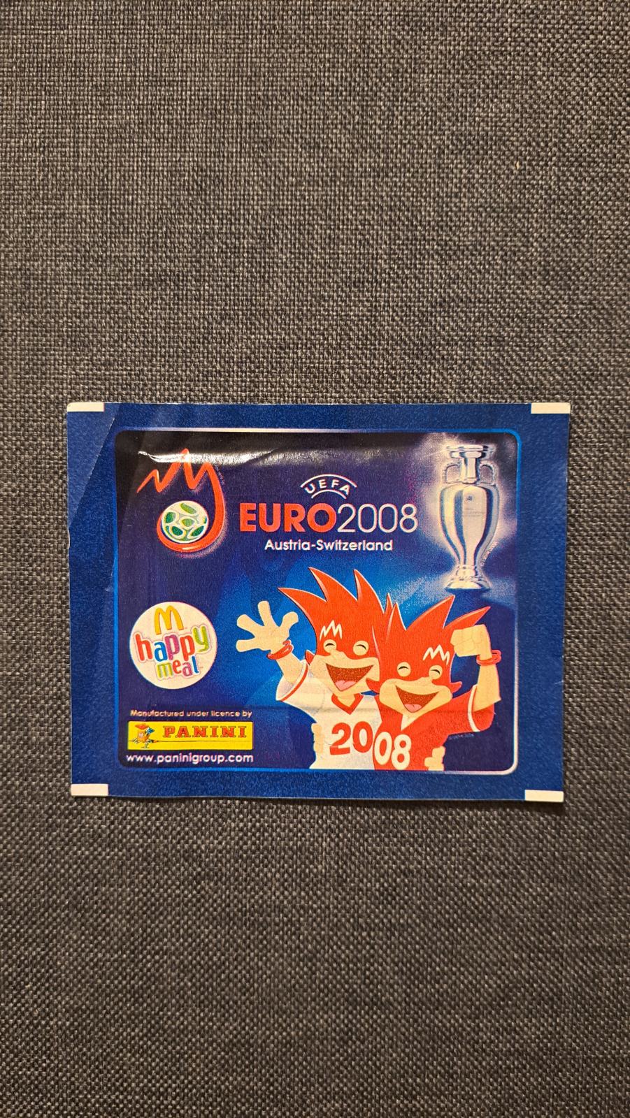 921. Paketič sličica EURO 2008 PANINI - Happy Meal edition