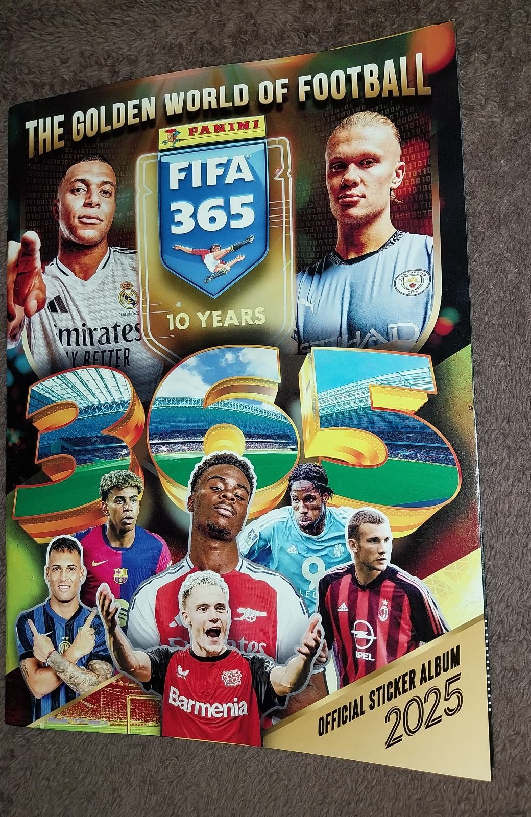Album - FIFA 365, official sticker album 2025, Panini (A)