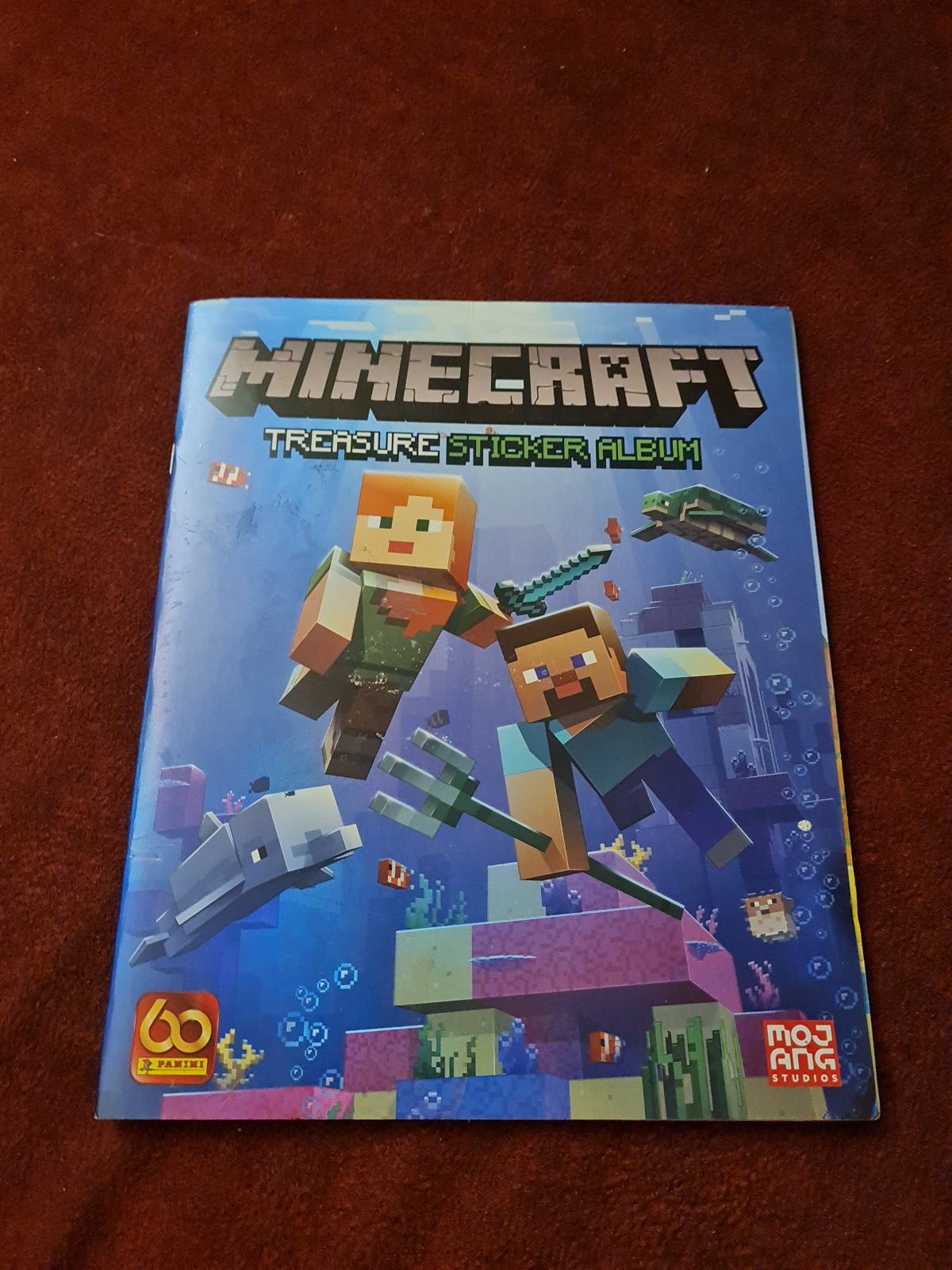 Album za sličice Minecraft - Treasure Sticker Album - 77/256
