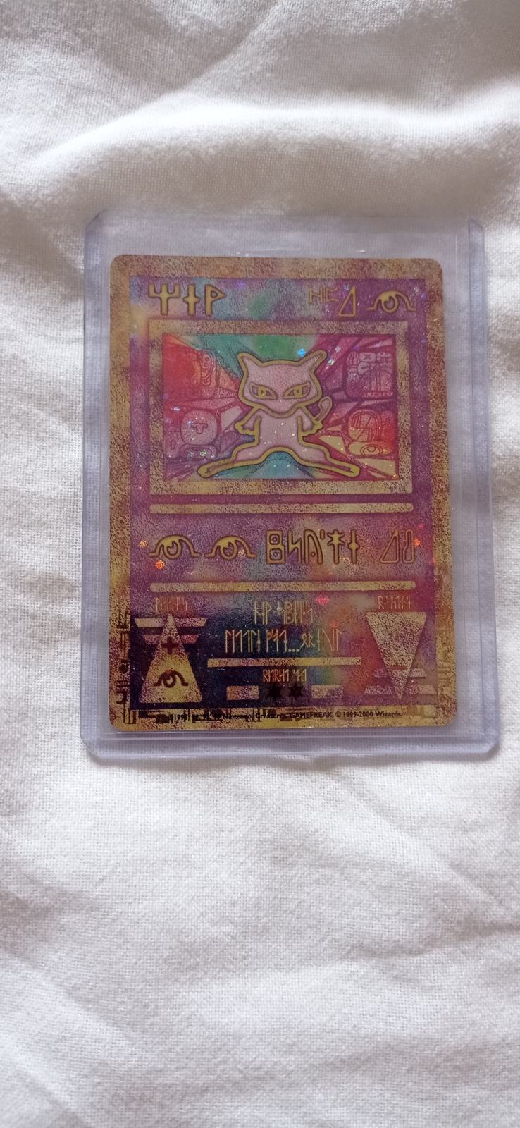 Pokémon karta Ancient Mew Promo