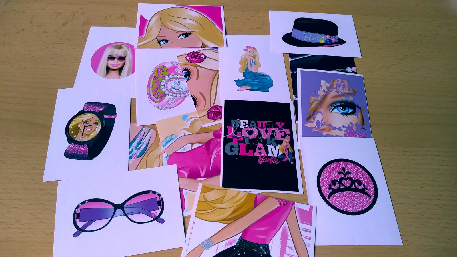 Barbie stare sličice iz 2010.