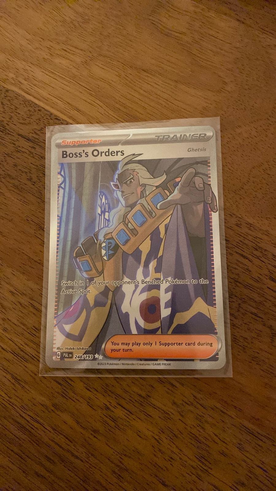 Boss’s Orders Pokemon karta