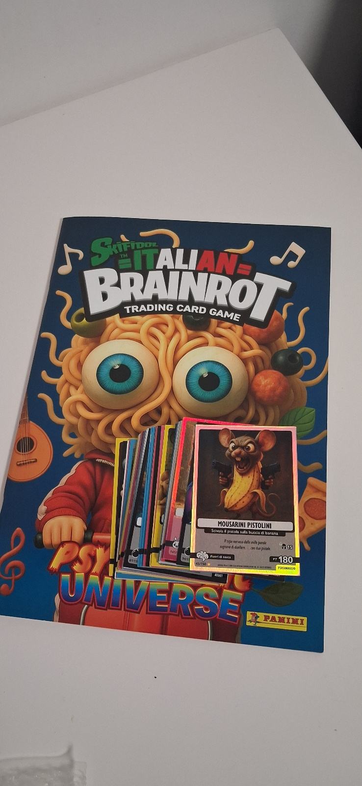 Brainrot ITALIAN Trading Card Game Panini 2E/kom
