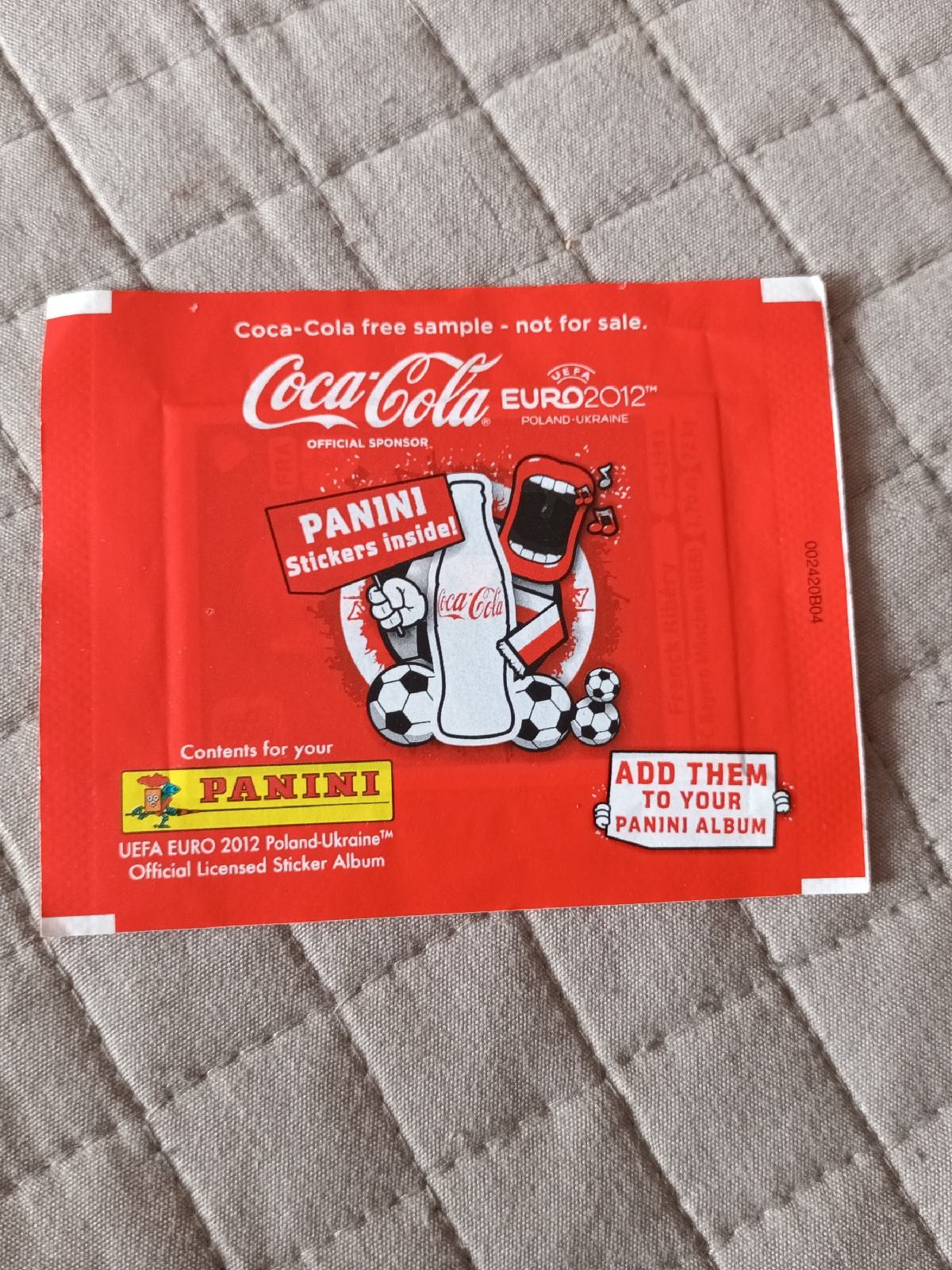 Coca Cola pun paketić Euro2012